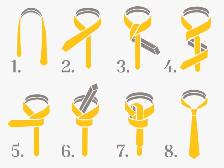 Krawatte binden 4 einfache Anleitungen | BAUR