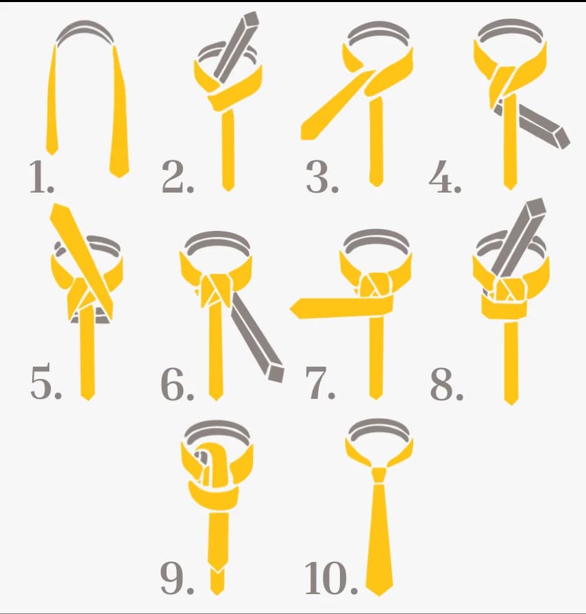 Krawatte binden 4 einfache Anleitungen | BAUR